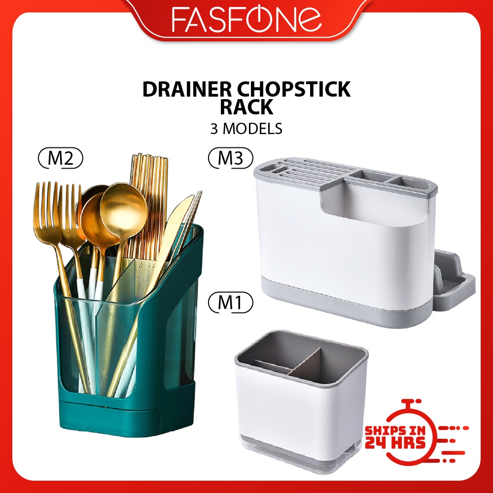 Kitchen Storage Chopstick Knife Utensils Multipurpose Rack Water ...