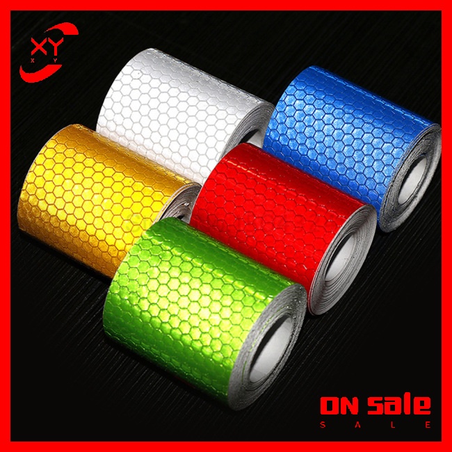 XY Ready stock Car Reflective Tape Decoration Stickers 5cmx1m Car ...