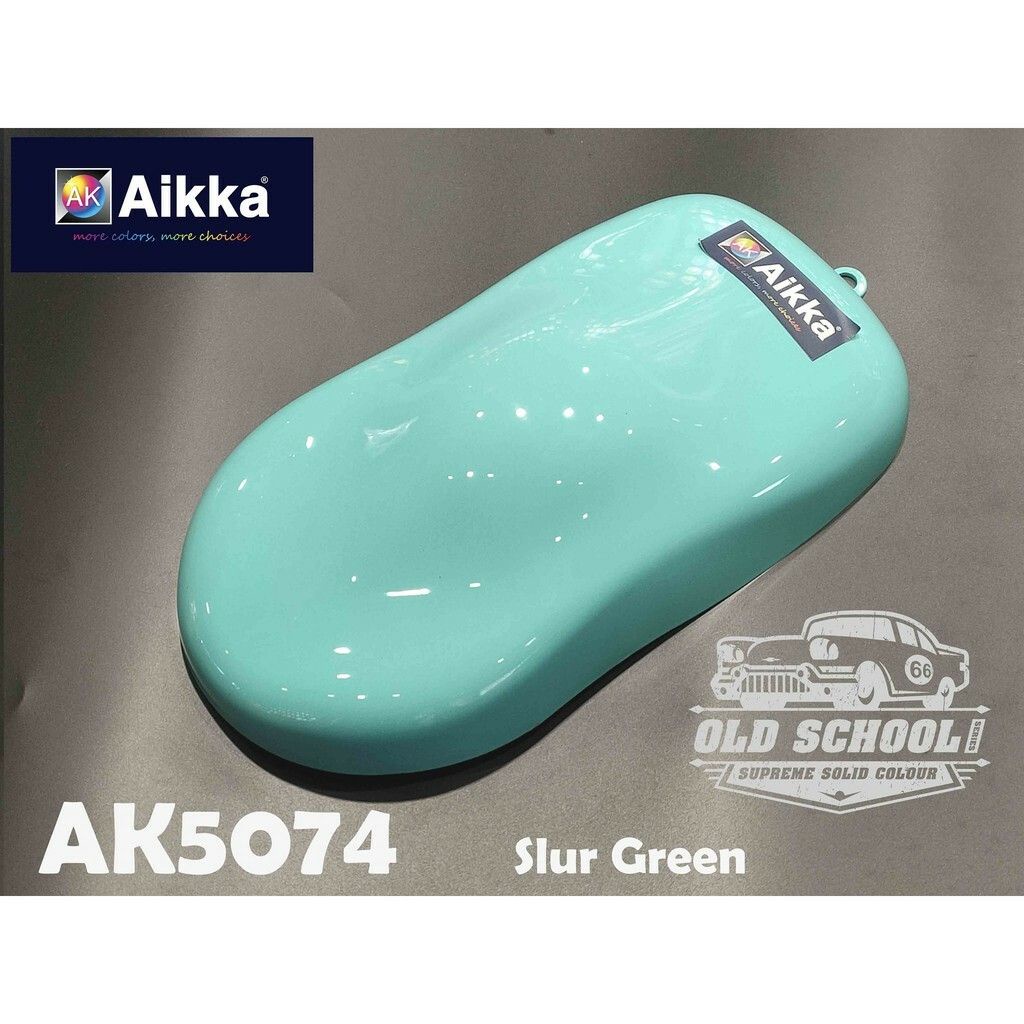 AIKKA AK5074 SLUR GREEN OLD SCHOOL SUPREME SOLID COLOUR 2K PAINT ...