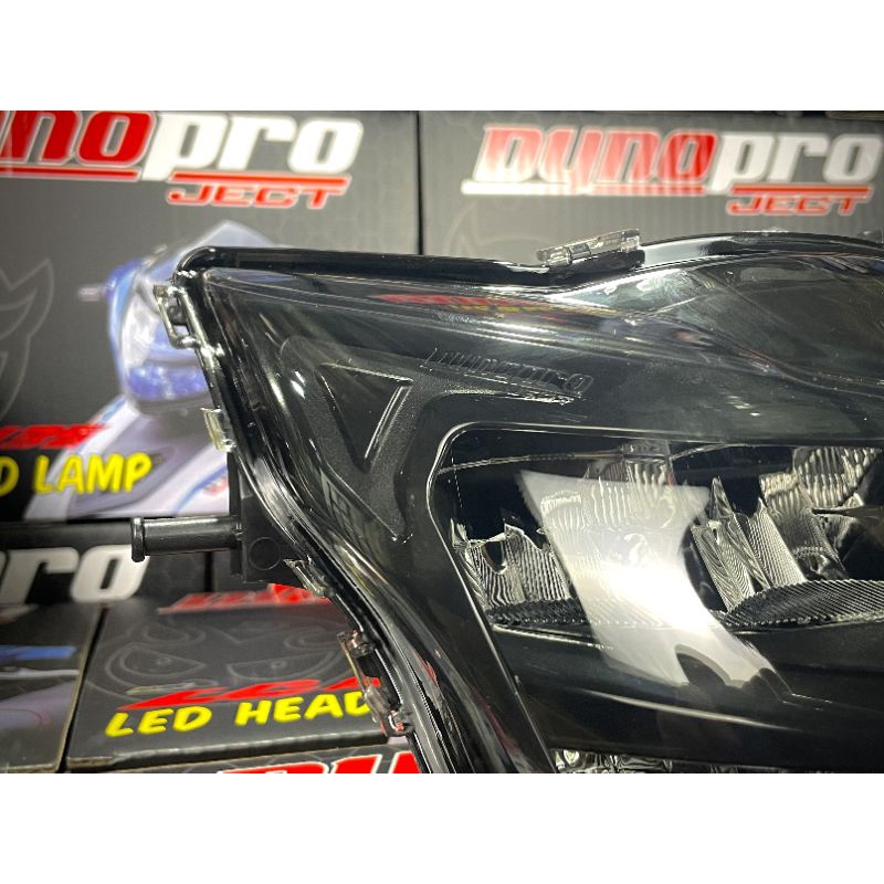 100% DYNOPRO DYNO PRO Yamaha LC135 V2-V7 LED Projector Head Lamp Super Terang Dyno Project Led ...