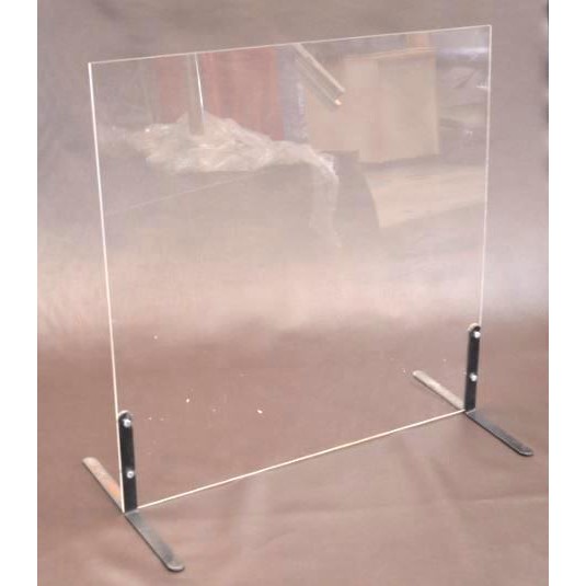 Table divider or Shield protection -Acrylic type size 75W x 75H cm ...