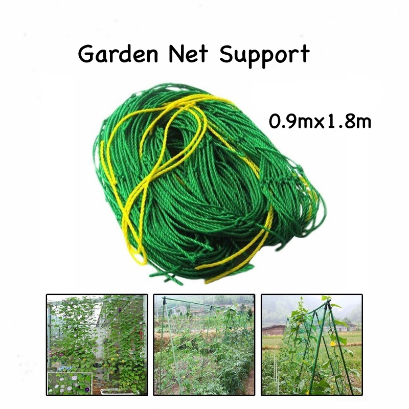 Garden net support for climbing plant jaring trellis pokok jaring timun ...
