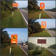pembinaan tamat road sign | Shopee Malaysia