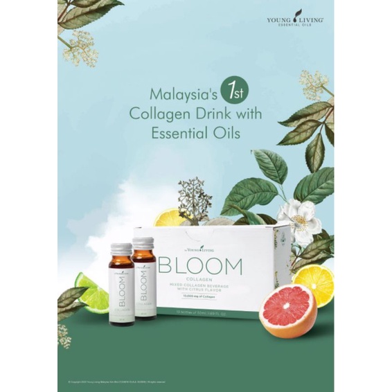 YOUNG LIVING BLOOM COLLAGEN BLOOM Collagen 50ml | Shopee Malaysia