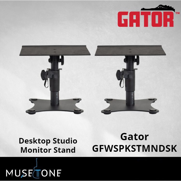 Gator Frameworks Desktop Studio Monitor Stand GFWSPKSTMNDSK (1 Sets ...