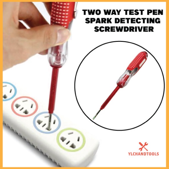 [READY STOCK] GOOD MATE TWO WAY (+,-) TEST PEN SPARK DETECTING ...