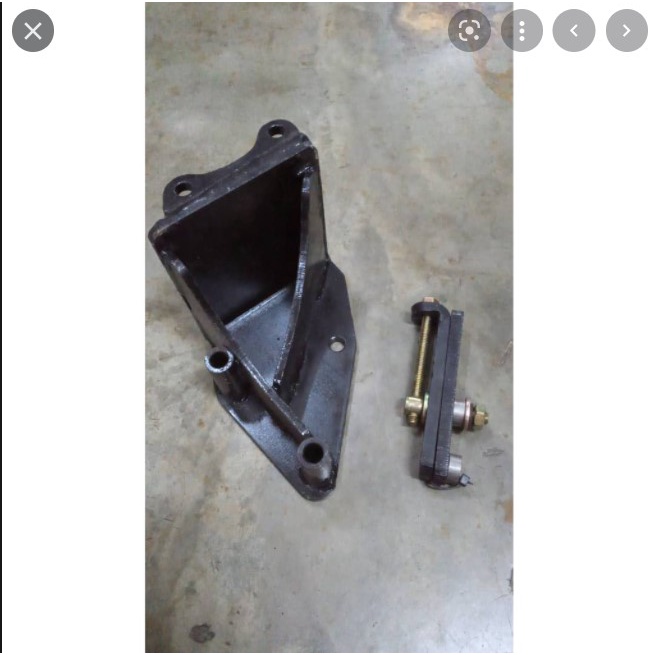 BRACKET COMPRESSOR AIR COND MODIFIED SANDEN SD 507 (MODEL SJ410) BAC ...