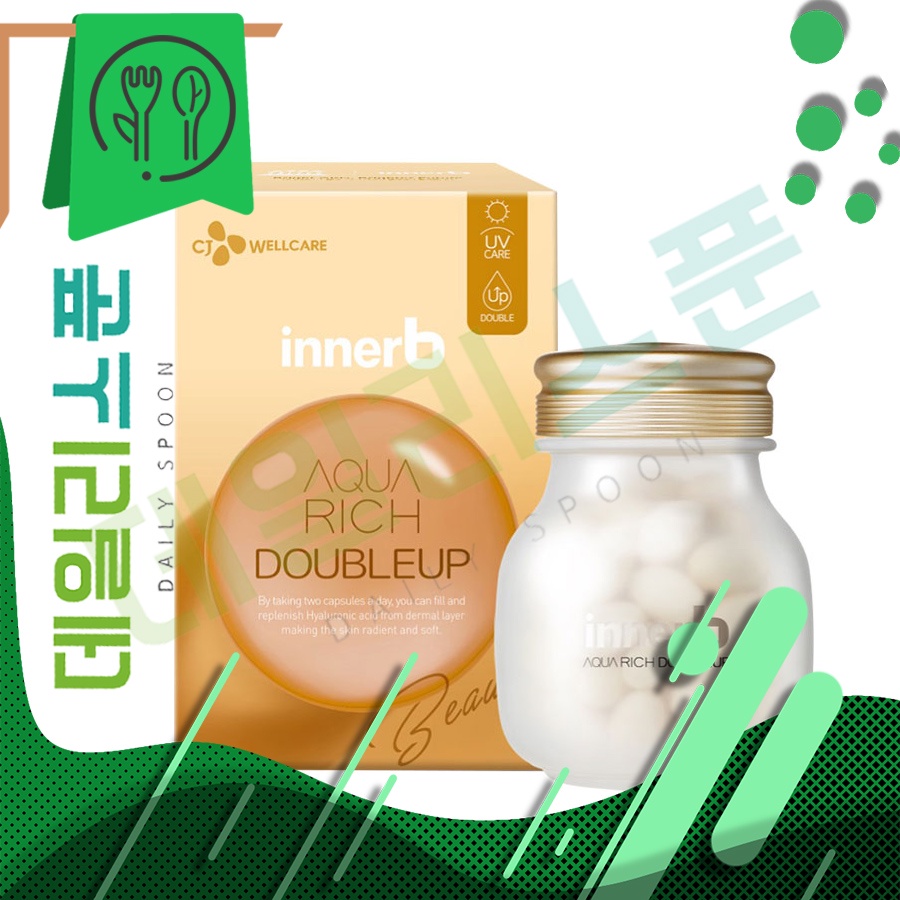 Innerb Aqua Rich Collagen Water Supply doulbe up(600mg*56cap) | Shopee ...