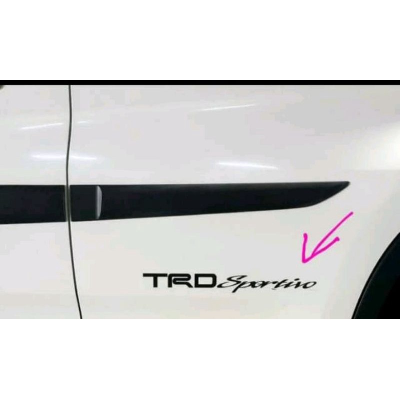 2018-2019 Luxio Car TRD sportivo sticker | Shopee Malaysia