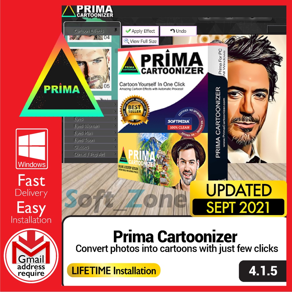 Prima Cartoonizer 5.1.2 - Convert Photos into Cartoons [WINDOWS x64 ...