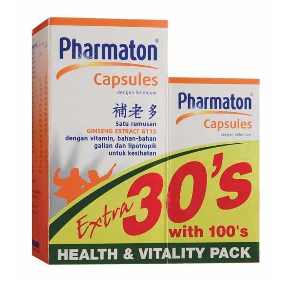 Pharmaton Capsules 100s+30s (Exp:03/2021) | Shopee Malaysia