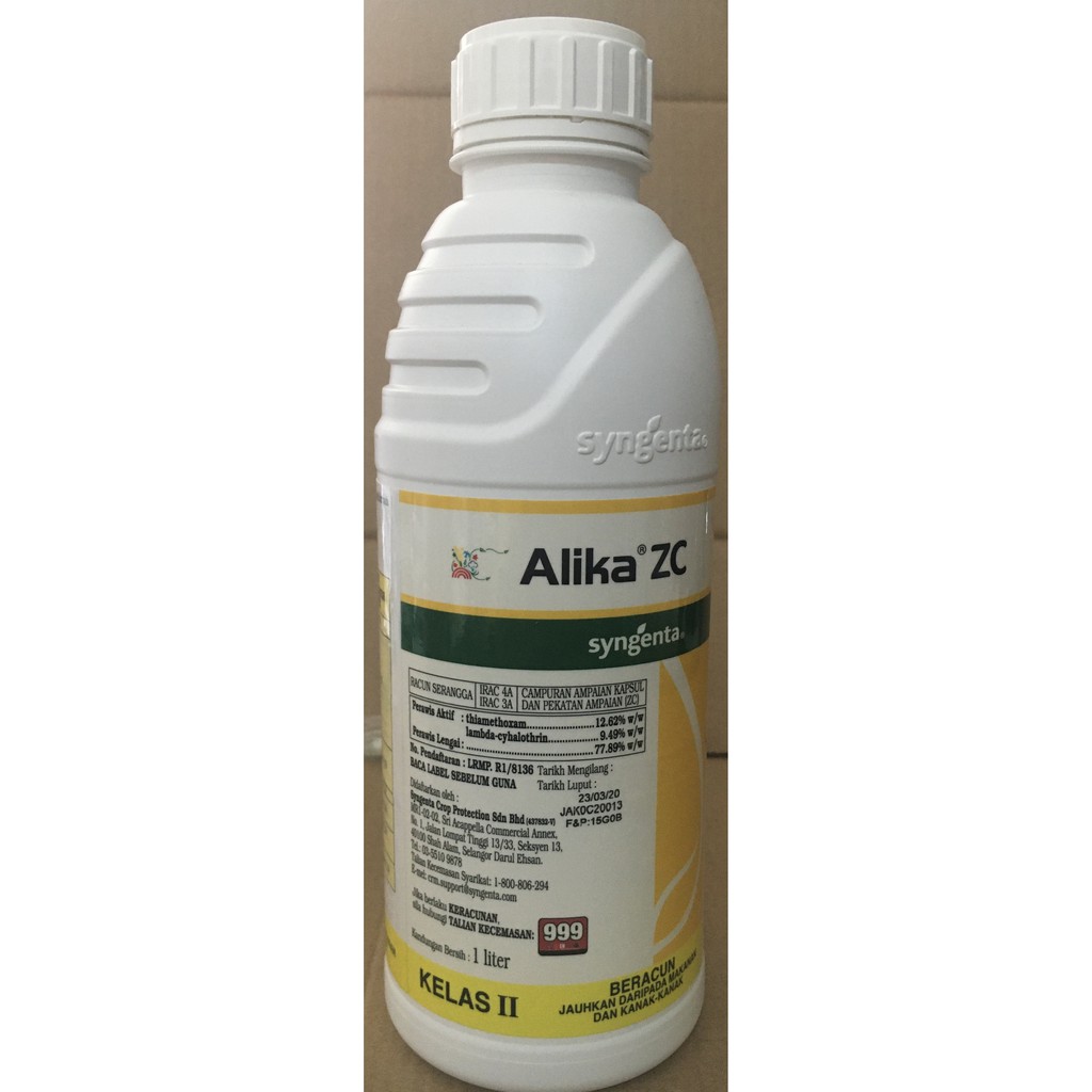 * ORIGINAL * Syngenta Alika ZC 1L / racun serangga / lalat putih ...