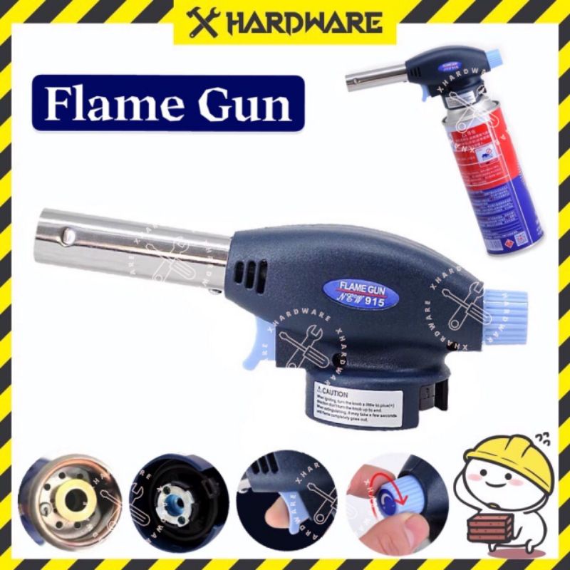 Flame gun/Gas torch/Butane torch/gas nozzle lighter/Camping fire ...