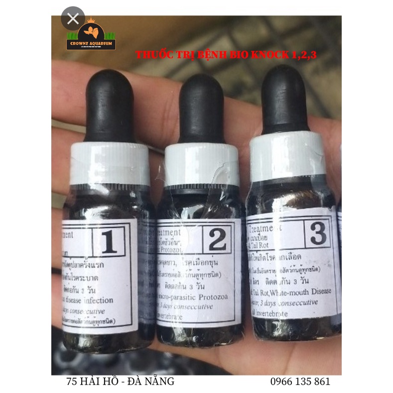 Bio KNOCK 1 2 3 4 - PREVENT DISEASE AND DISEASE FOR AQUARIUM FISH ...