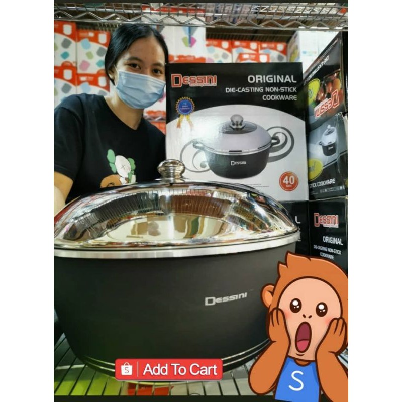 🔥HOT ITEM🔥PERIUK RENDANG SIZE 40CM PERIUK ITALY 40CM | Shopee Malaysia