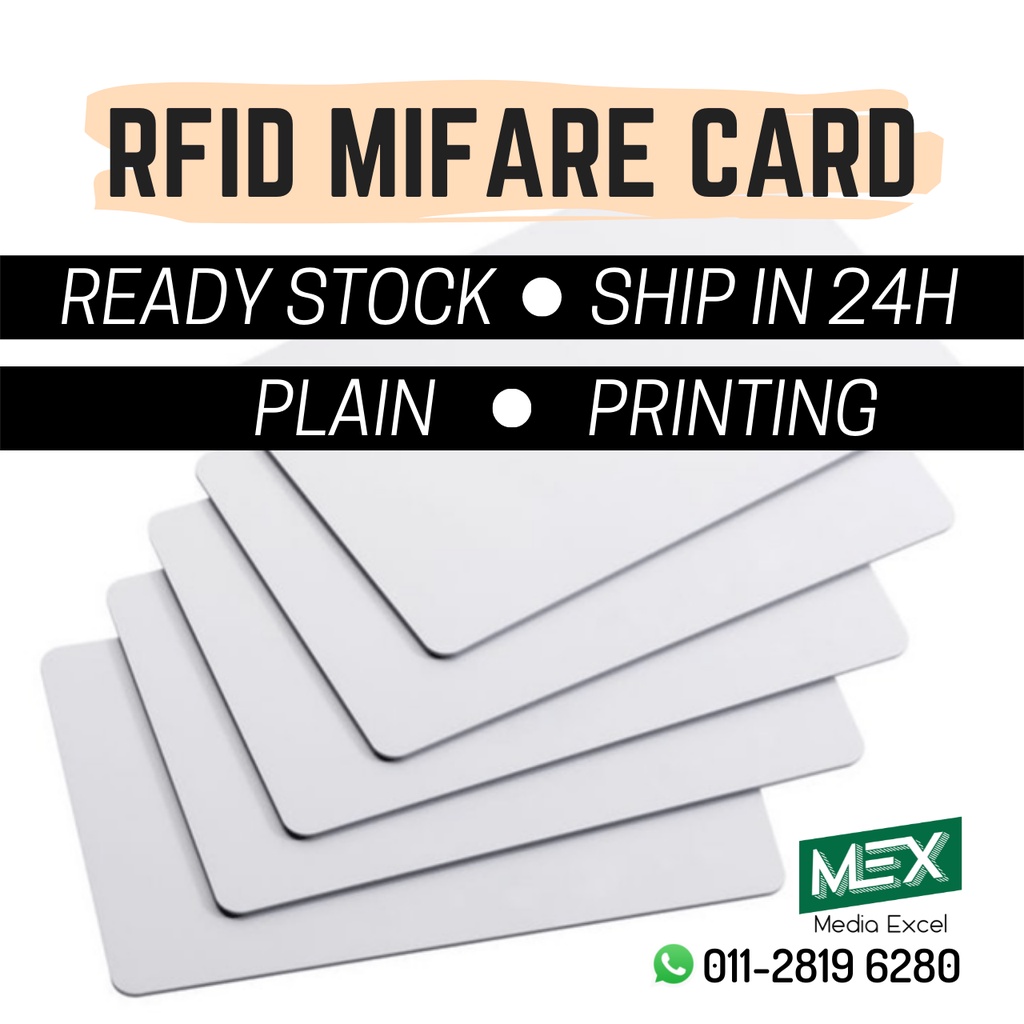 RFID 13.56Mhz MF1S50 Mifare Card 1k Classic / Access Card / IC Card ...