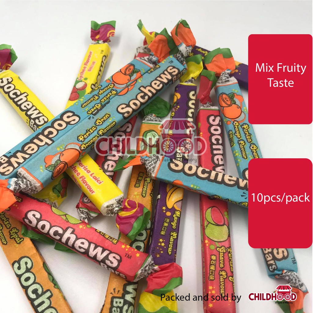 Childhood Snack ️ So Chew Candy [6pcs/ pack] | Shopee Malaysia