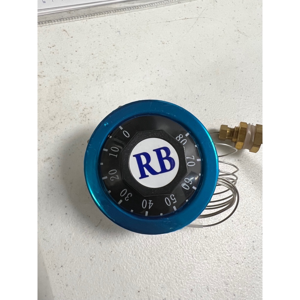 RB Brand Adjustable Capillary Heating Thermostat with Nut (16A 250V 0 ...