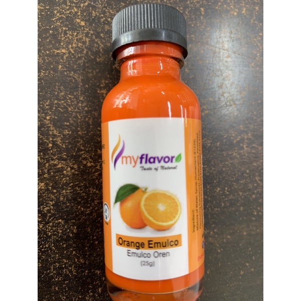 My flavor / myflavor food flavouring 25g emulco perasa creamy vanilla ...