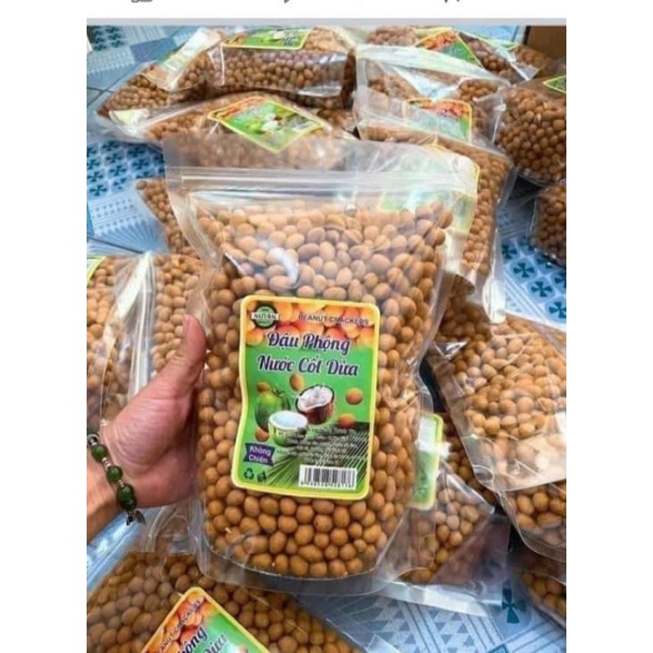 500gr Crispy, Delicious Fish Skin Peanuts With Coconut Milk Flavor ...