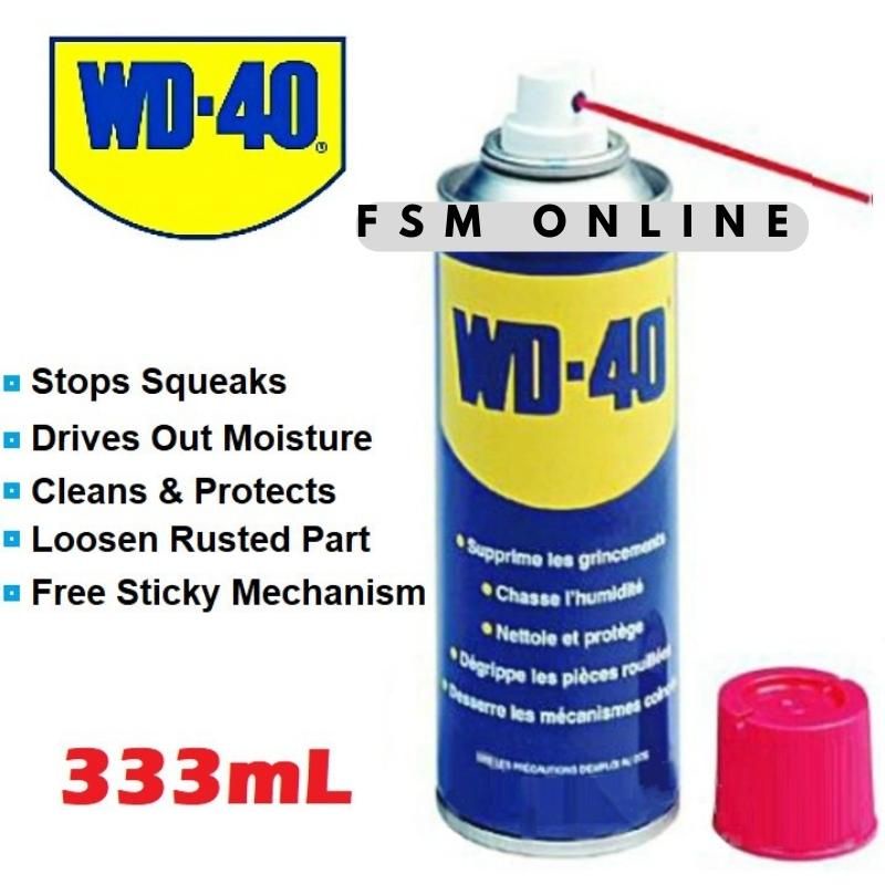 READY STOCK WD-40 Multi-Use Product Anti Rust Lubricant Spray alat ...