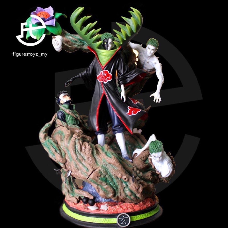 Zetsu Copy Resin Naruto Action Figure | Shopee Malaysia