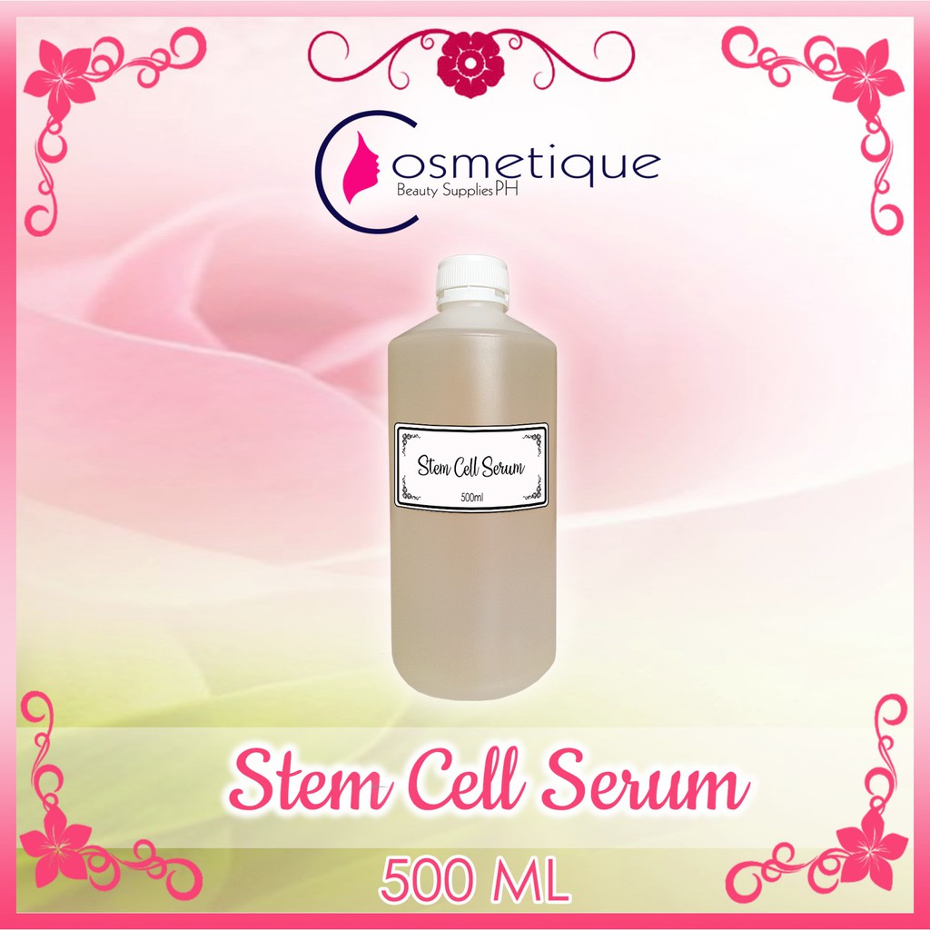 Stem Cell Serum 500ml Improves skin tone and texture and reduces rough patches | Shopee Malaysia