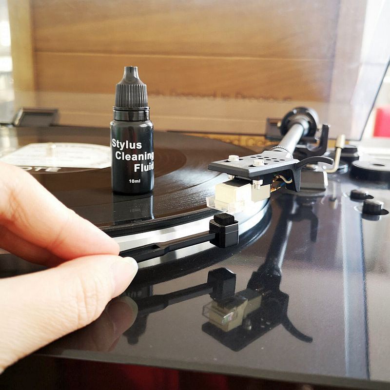 Record Player Turntable Phono Cartridge Stylus Cleaning Set Anti-static ...