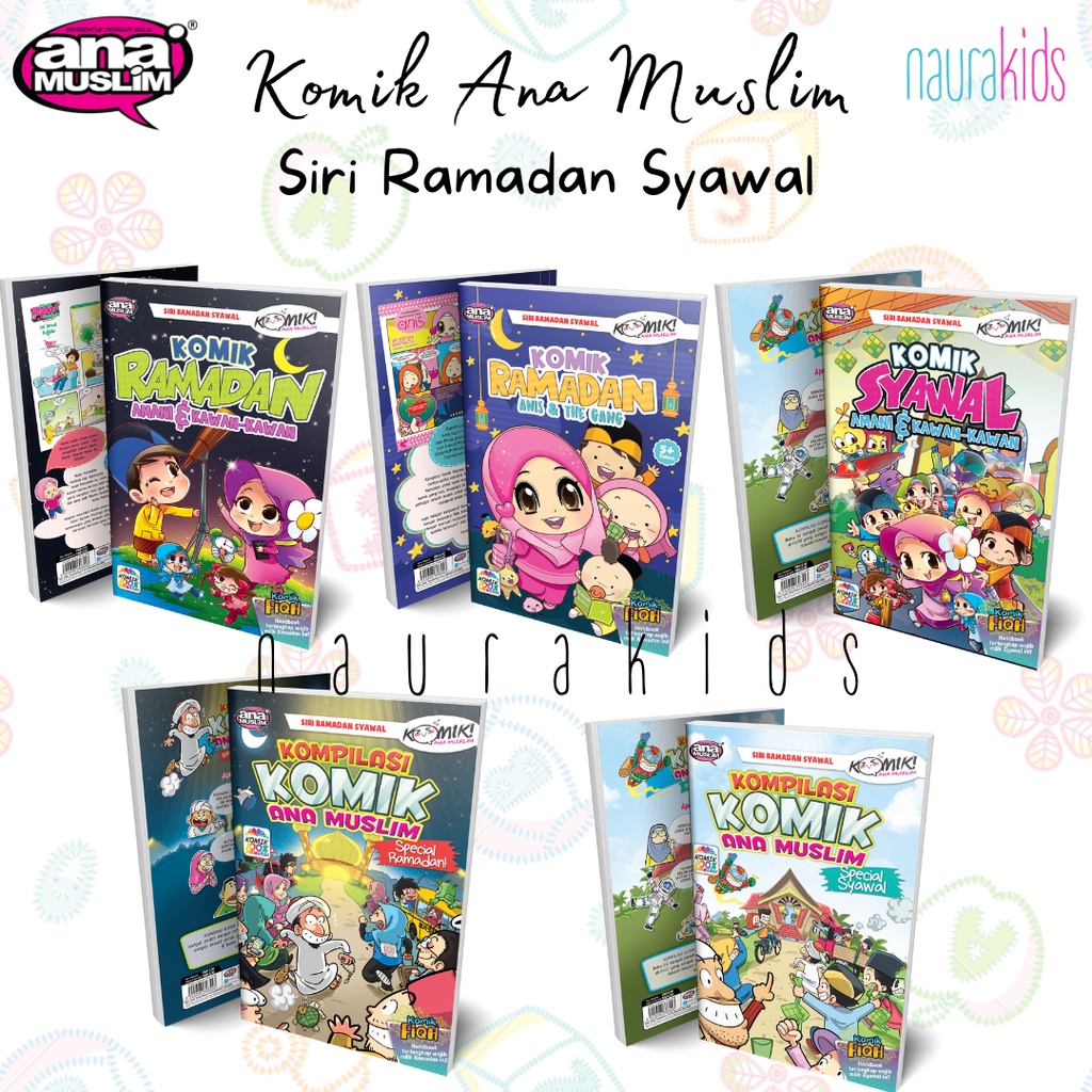 Komik Ana Muslim : Siri Ramadan Syawal - [AMII] | Shopee Malaysia