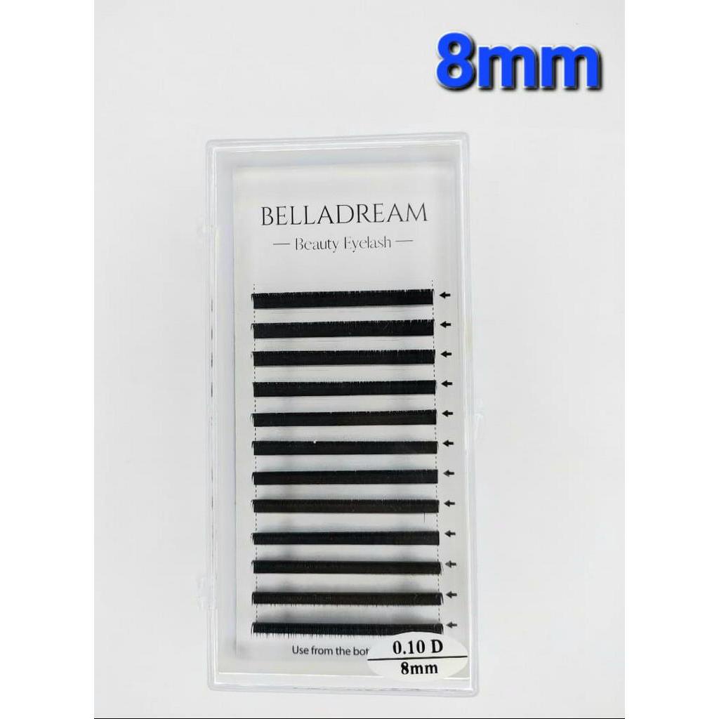 Belladream 1 box 0.1D Curl Individual Mink Eyelash Extension Natural ...