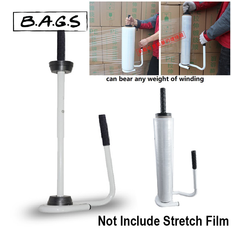 TheBags Hand Stretch Film Dispenser Pallet Stretch Wrap Packaging Machine Manual Wrapper ...
