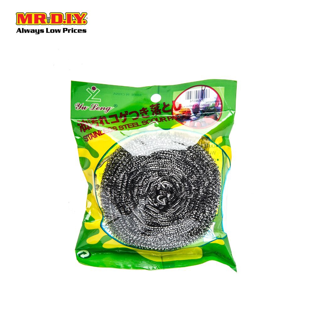 (MR.DIY) Stainless Steel Scrubber Scouring Ball | Shopee Malaysia