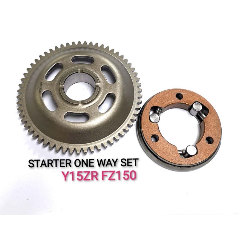 Y15ZR RZ150 LC135 HUAVY DUTY STARTER ONE WAY SET OEM MADE IN TAIWAN ...