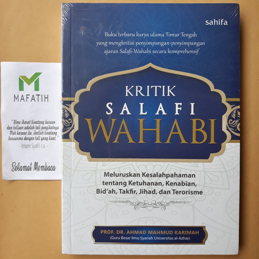 Salafi Wahabi Criticism Book - Prof. Dr. Ahmad Mahmud Karimah - Sahifa ...