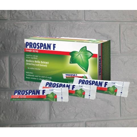 Prospan F Cough Syrup 5mL x 9's | Shopee Malaysia