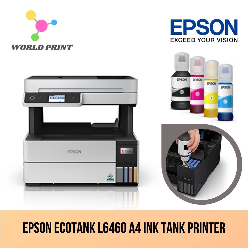 Epson EcoTank L6460 A4 Ink Tank Printer | Shopee Malaysia