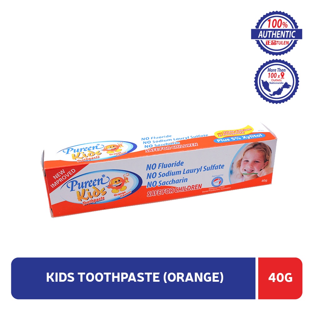 Pureen Kids T/Paste - Orange (40g) | Shopee Malaysia