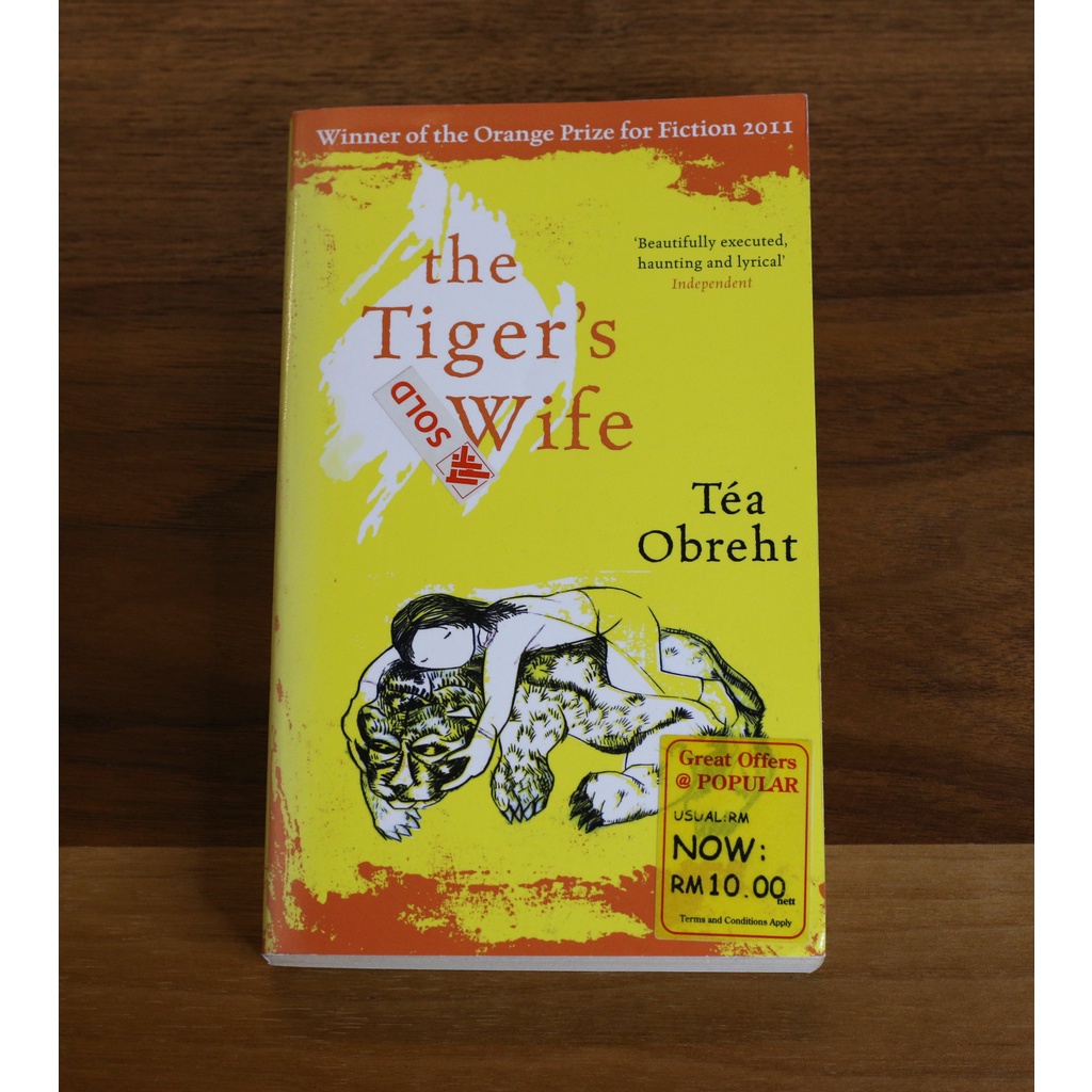 The Tiger's Wife-Tea Obreht (Used Novel) VALUE BUY | Shopee Malaysia