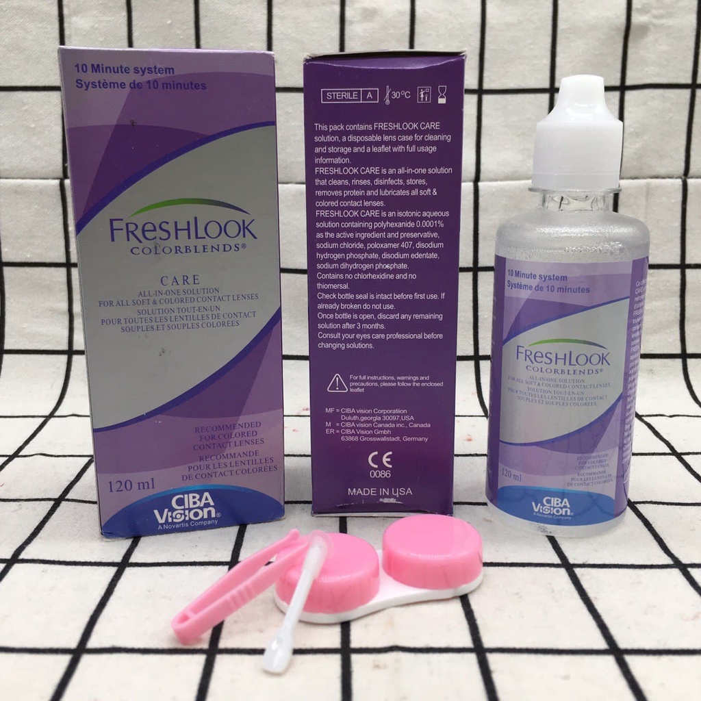 FRESHLOOK COLORBLENDS LENS CARE 120ML | Shopee Malaysia