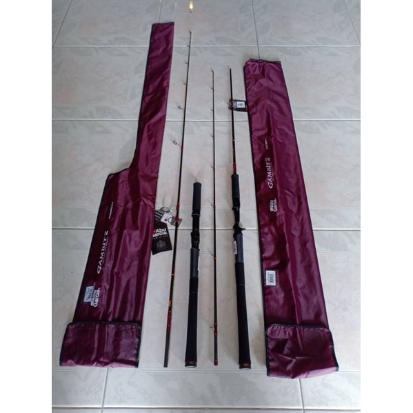 ABU GARCIA GAMBIT 2 FISHING ROD (BUTTJOINT) | Shopee Malaysia