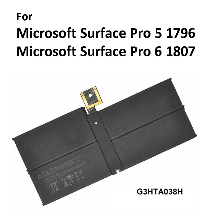 Microsoft Surface Pro 5 Pro 6 ( Tablet 1796 1807 ) DYNM02 G3HTA038H ...