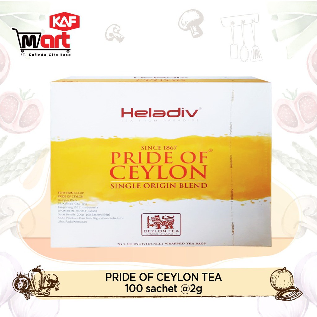 Heladiv Pride of Ceylon 100 Sachets | Shopee Malaysia