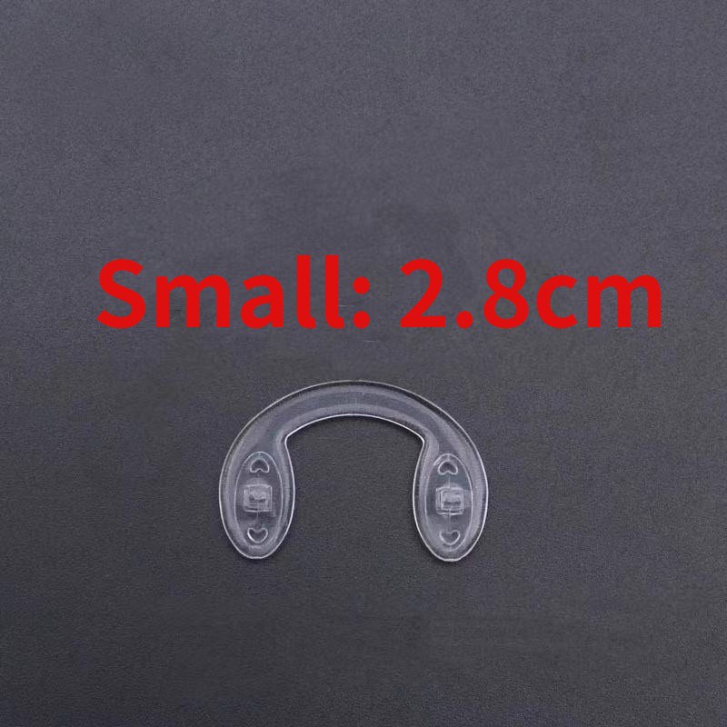 Glasses Anti Slip U Shaped Nose Pads Seamless Silicone Nose Pads Glasses Nose Pads Glasses