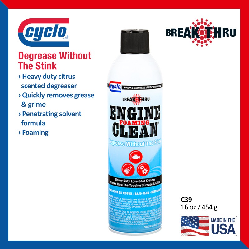 CYCLO C39 FOAMING ENGINE CLEAN | Shopee Malaysia