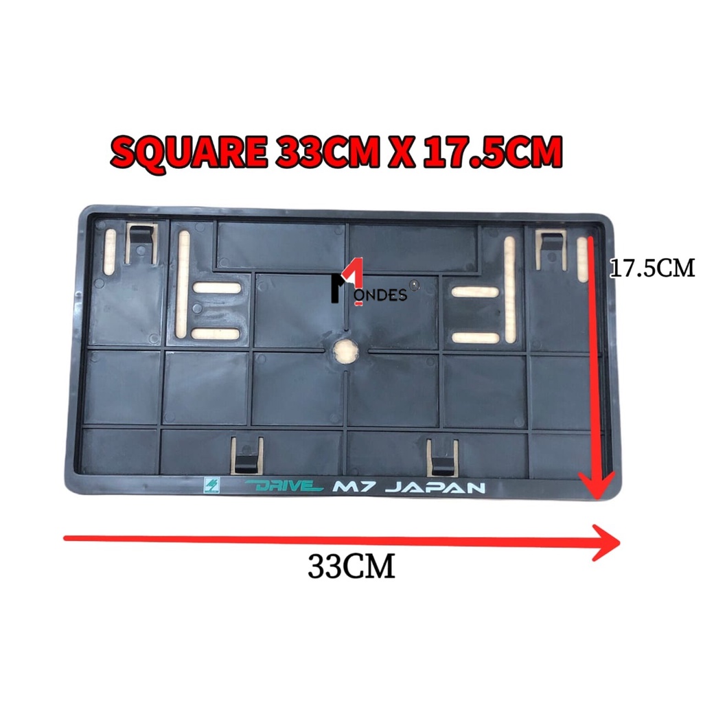 Cover Nombor Vehicle Car Number Plate FRAME LONG & SQUARE Number Plate ...
