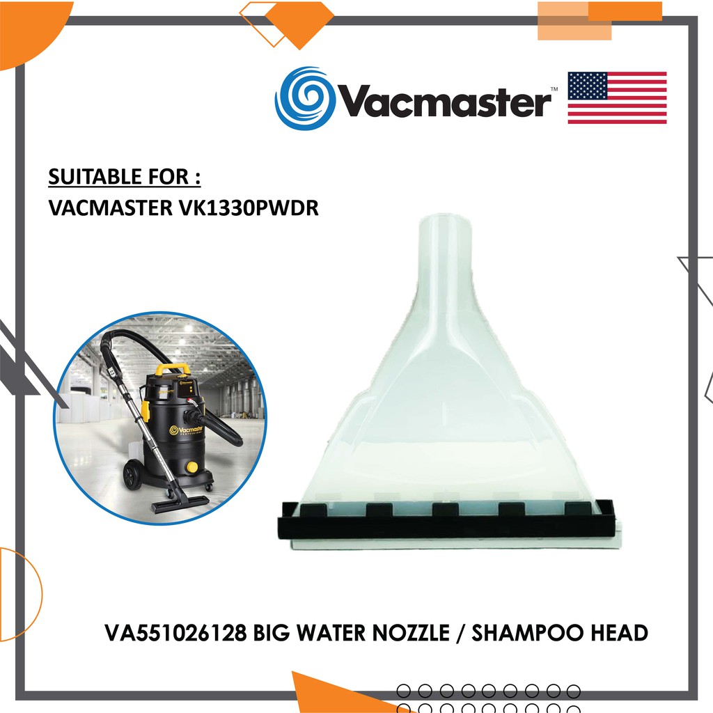 [VACMASTER SPAREPART] CARPET VACUUM CLEANER BIG WATER NOZZLE / SHAMPOO ...