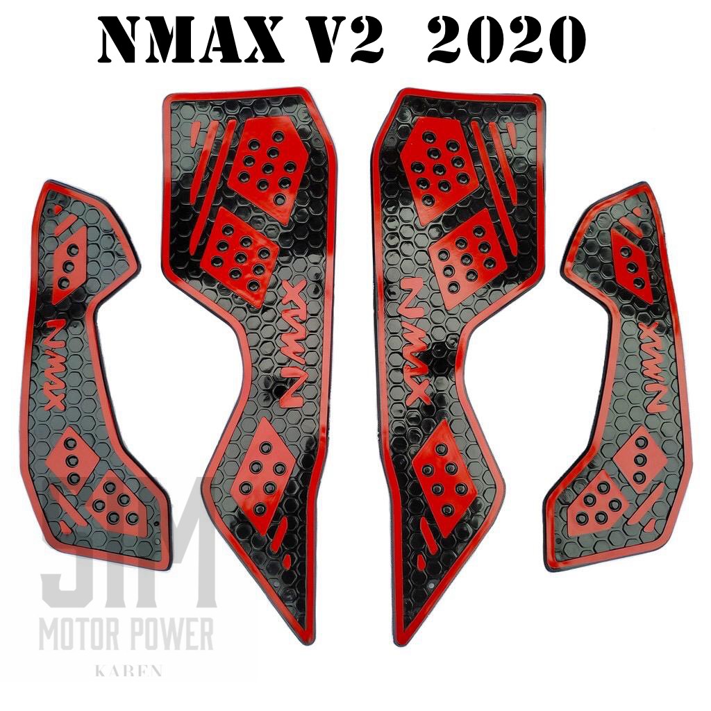 YAMAHA NMAX FLOOR PANEL CARPET SET PEMIJAK KAKI NMAX FOOTSTEP PANEL PAD ...