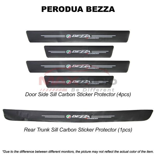 PERODUA ALZA AXIA ARUZ BEZZA MYVI VIVA ATIVA Car Door Carbon Side Sill ...