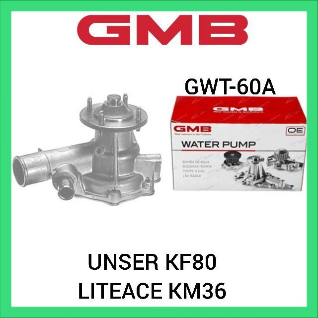 GMB GWT-60A TOYOTA UNSER KF80 LITEACE KM36 WATER PUMP GMB | Shopee Malaysia