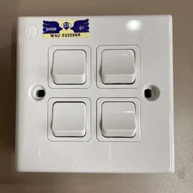 🔷CLEAR STOCK🔷 PDL MK Slimline Plus SWITCHES 1 Gang 2 Gang 3 Gang 1 Way ...